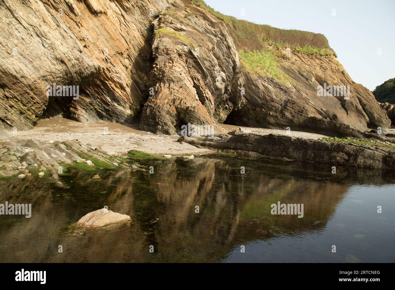 Combe Martin Beach North Devon Stock Photo - Alamy