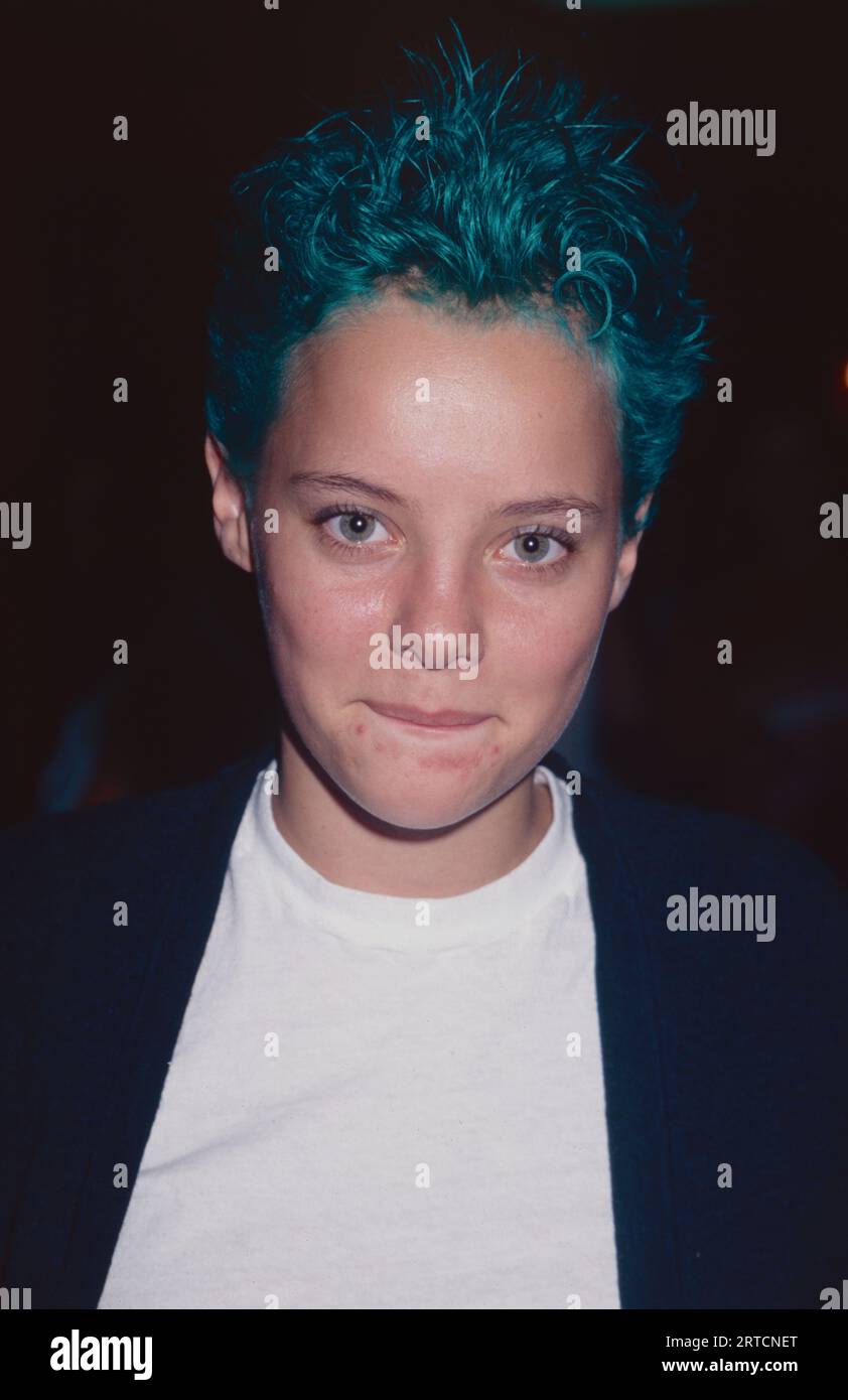 Bijou Phillips at a performance of "Grease" starring her half-sister ...