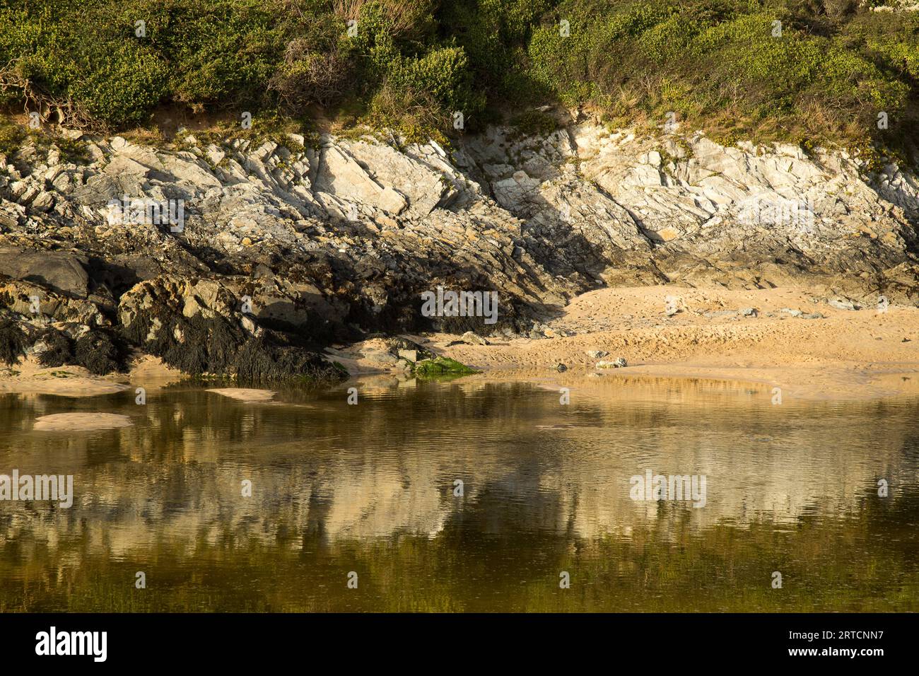 Crantock beach cornwall hi-res stock photography and images - Alamy