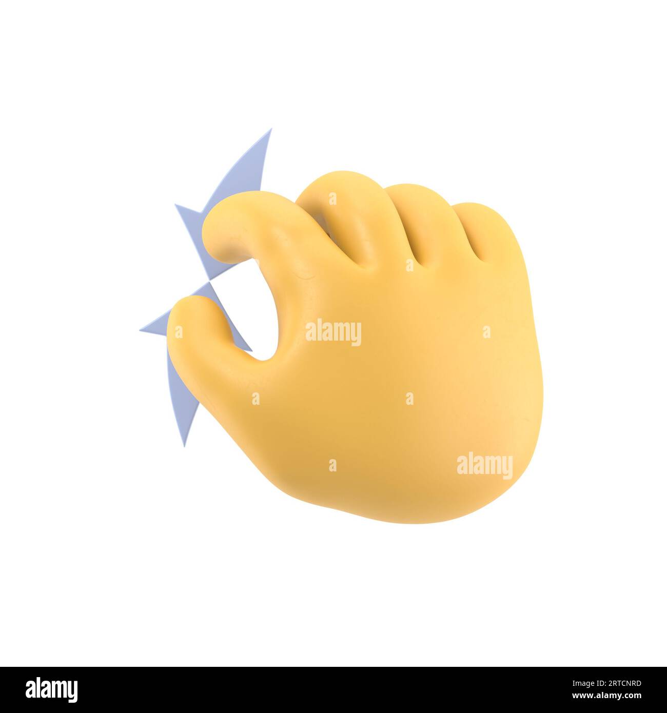 Cartoon Gesture Icon Mockup.People make various gestures. Gesture icon ...