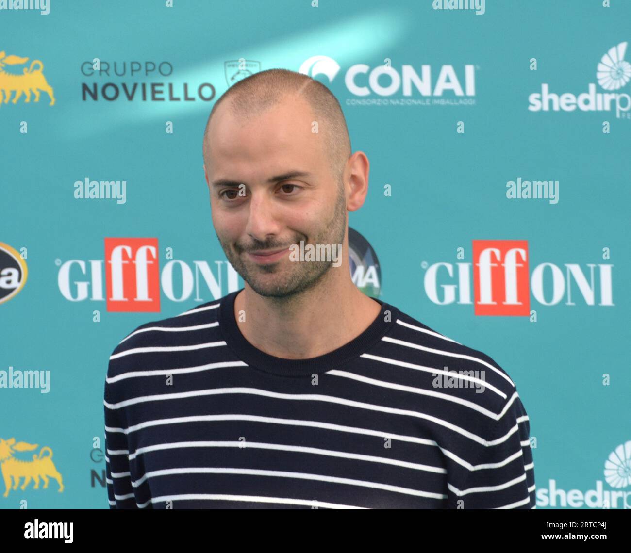 GIFFONI VALLE PIANA,ITALY - July 23,2023 : Riccardo Ruiu at Giffoni ...