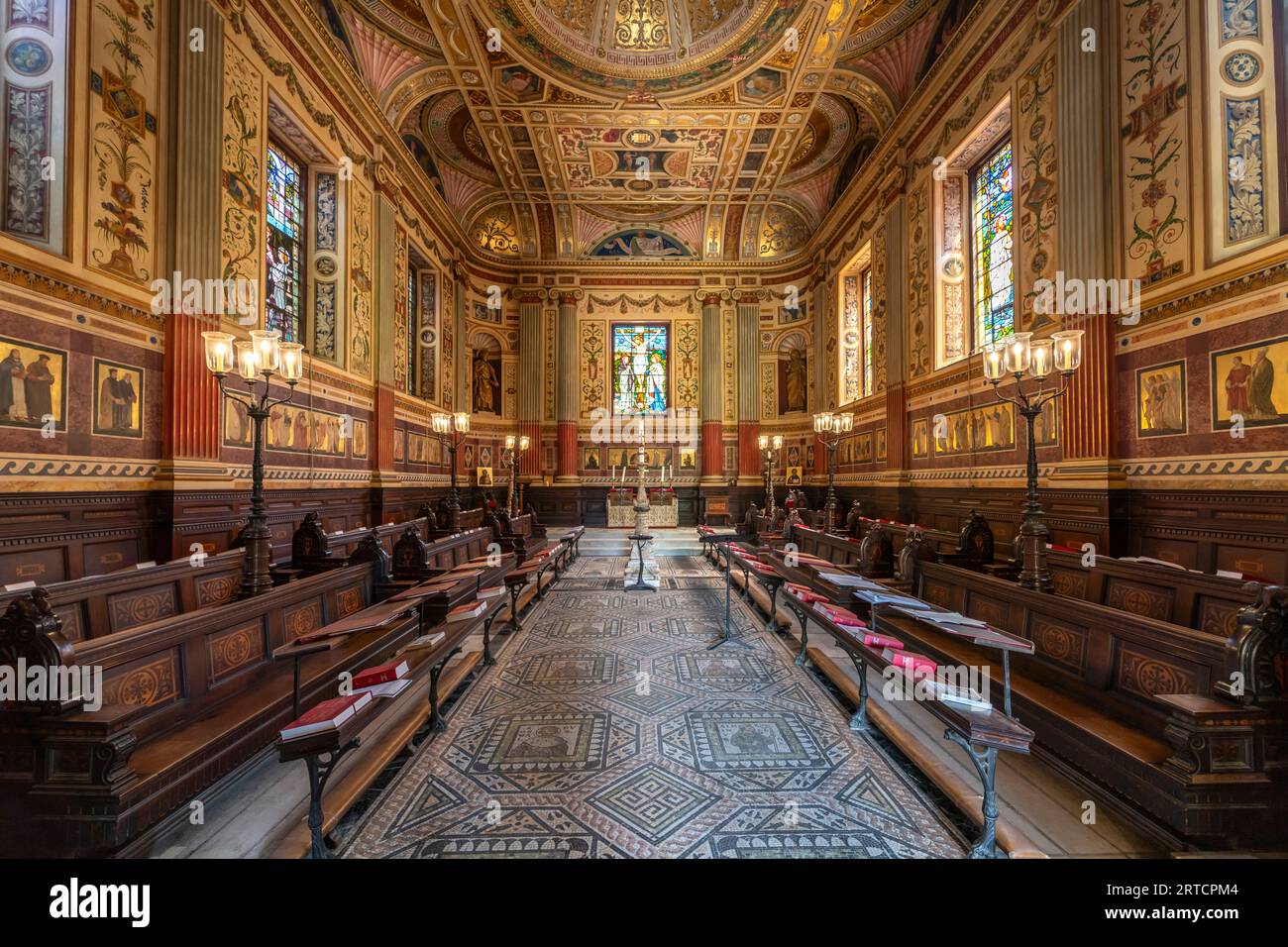 Chapel of Worcester College, University of Oxford, Oxfordshire, England ...