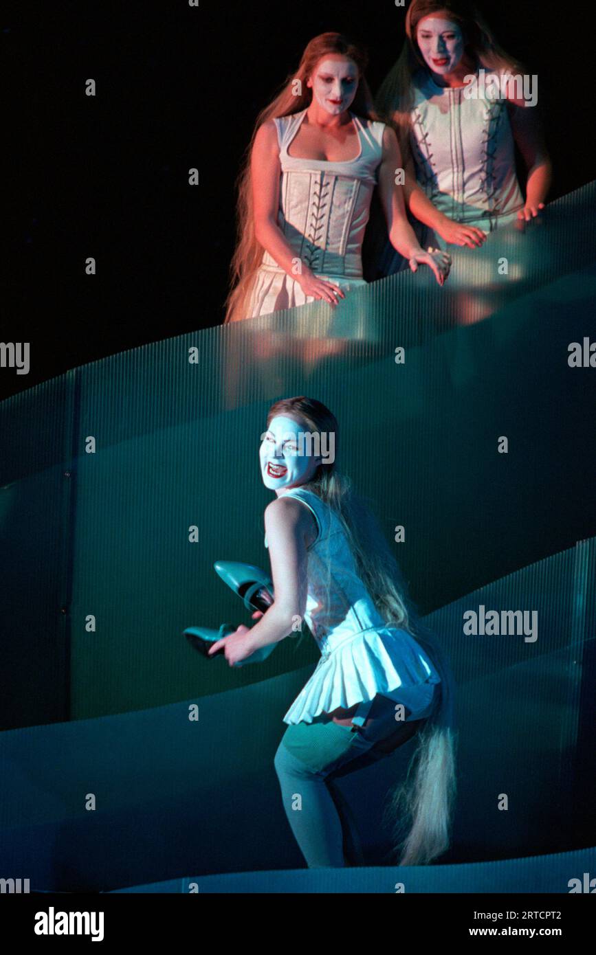 front: Marianne Andersen (Wellgunde) with (l-r) Leah Marian Jones ...