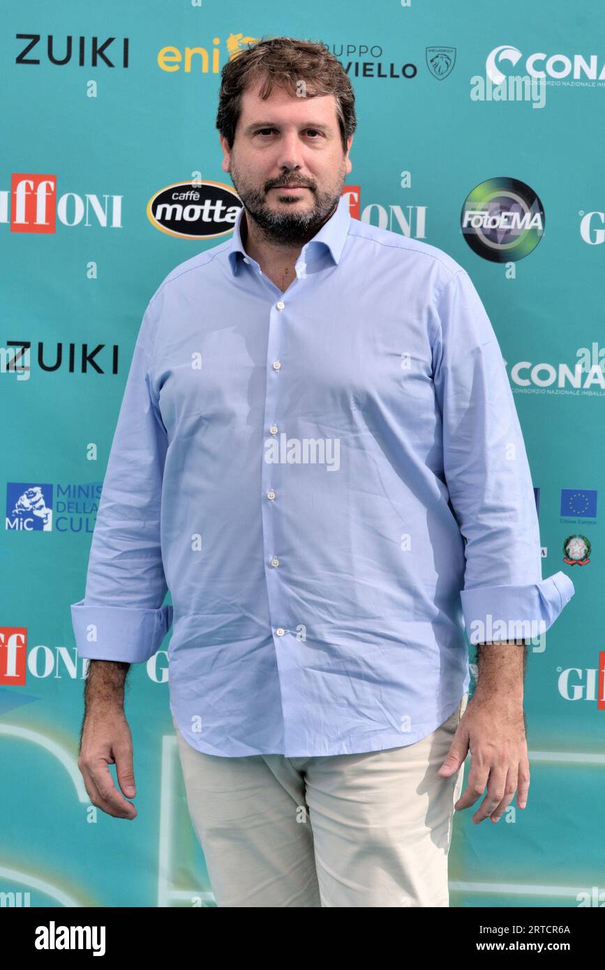 GIFFONI VALLE PIANA,ITALY - July 28,2023 : Simone Gialdini at Giffoni ...