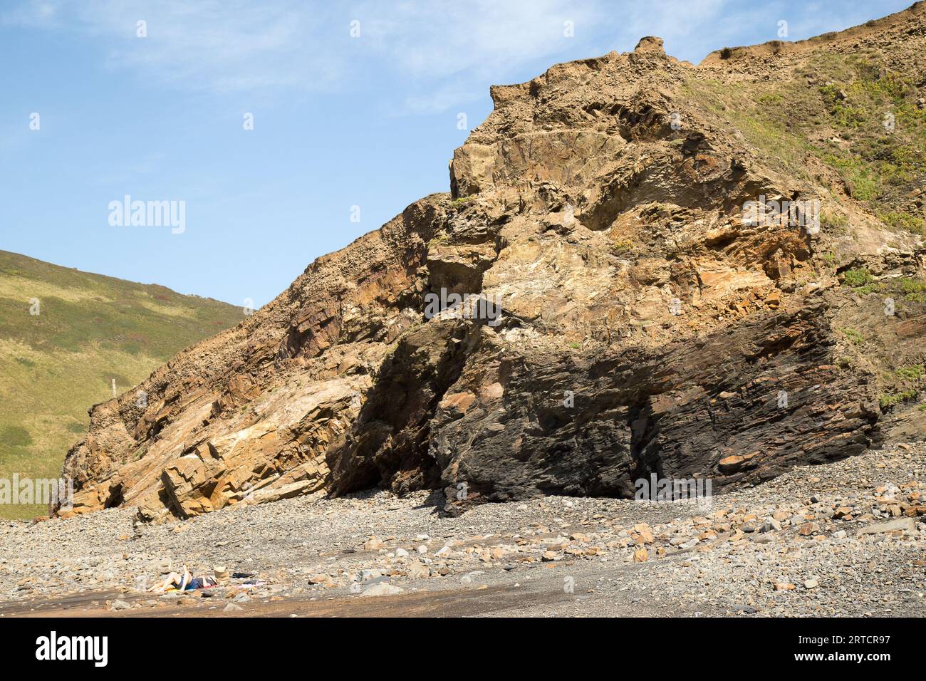 Duckpool beach hi-res stock photography and images - Alamy