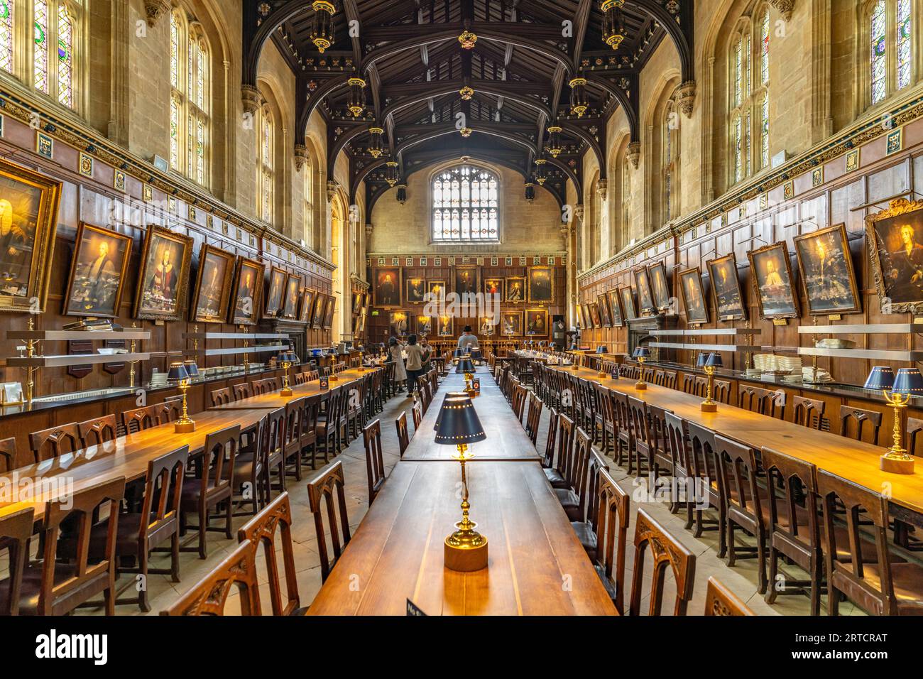 Christ Church College Dining Hall, Oxford, Oxfordshire, England, United ...