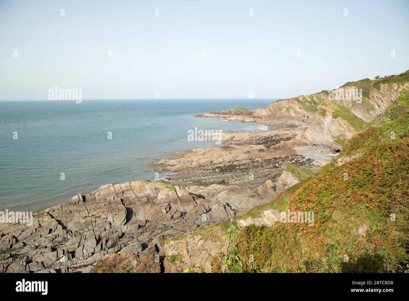 Hele Bay Ilfracombe North Devon Stock Photo - Alamy