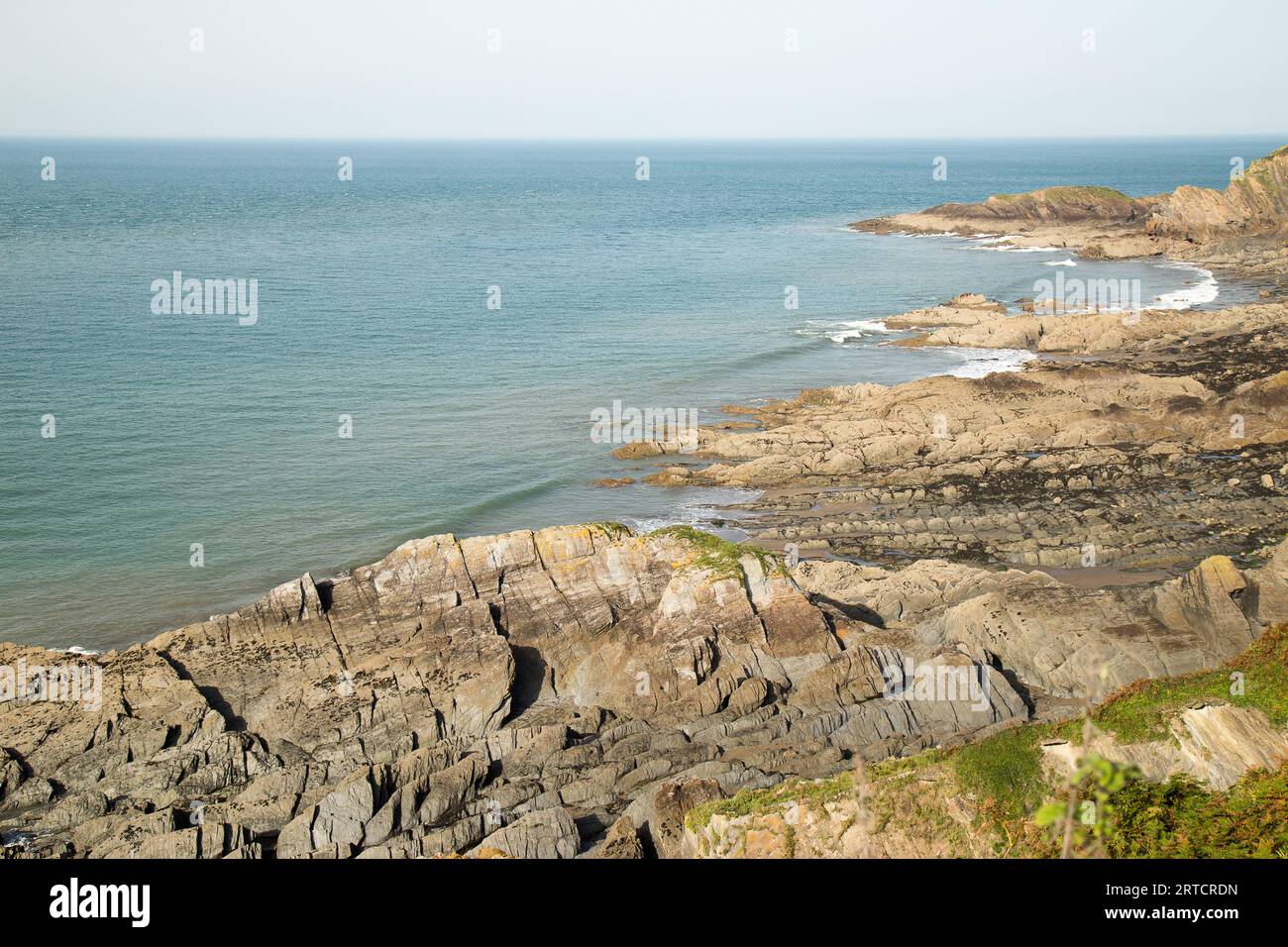 Hele Bay Ilfracombe North Devon Stock Photo - Alamy