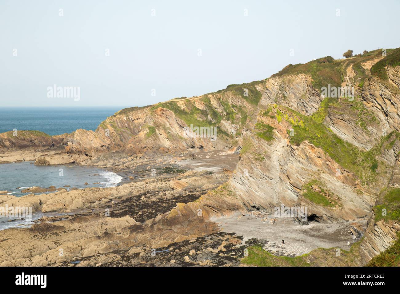 Hele Bay Ilfracombe North Devon Stock Photo - Alamy