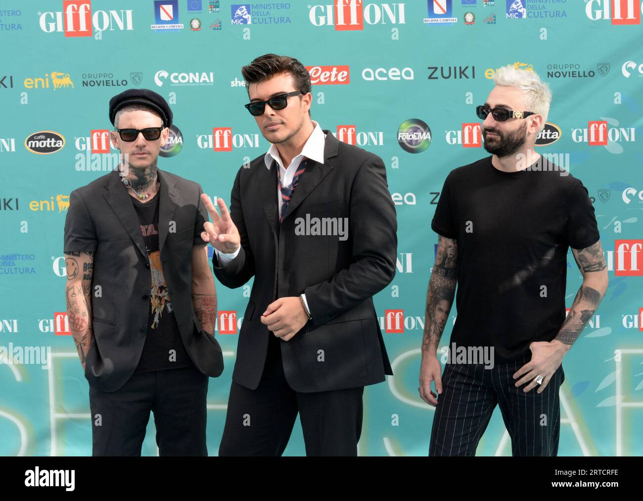 GIFFONI VALLE PIANA,ITALY - July 29,2023 : Antonio Fiordispino,Alex ...