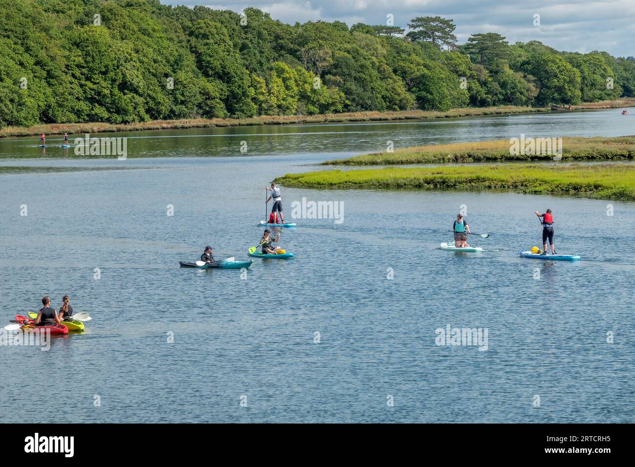 River hamble country park, hampshire hi-res stock photography and ...