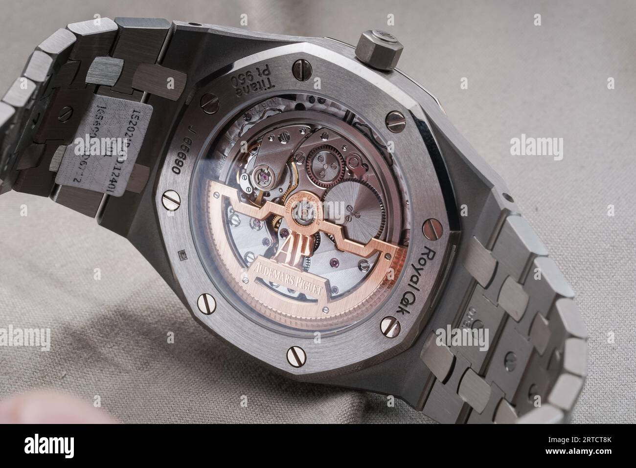 Audemars Piguet Royal Oak 15202 Stock Photo - Alamy