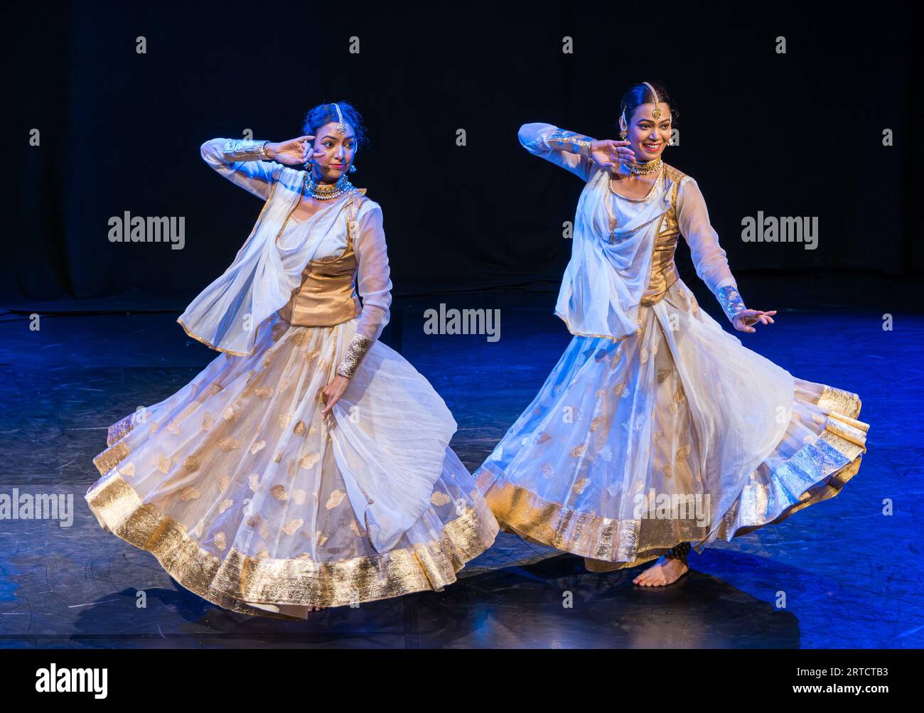 Lok Chhanda Indian dancers perform swirling dance at Edinburgh Festival ...
