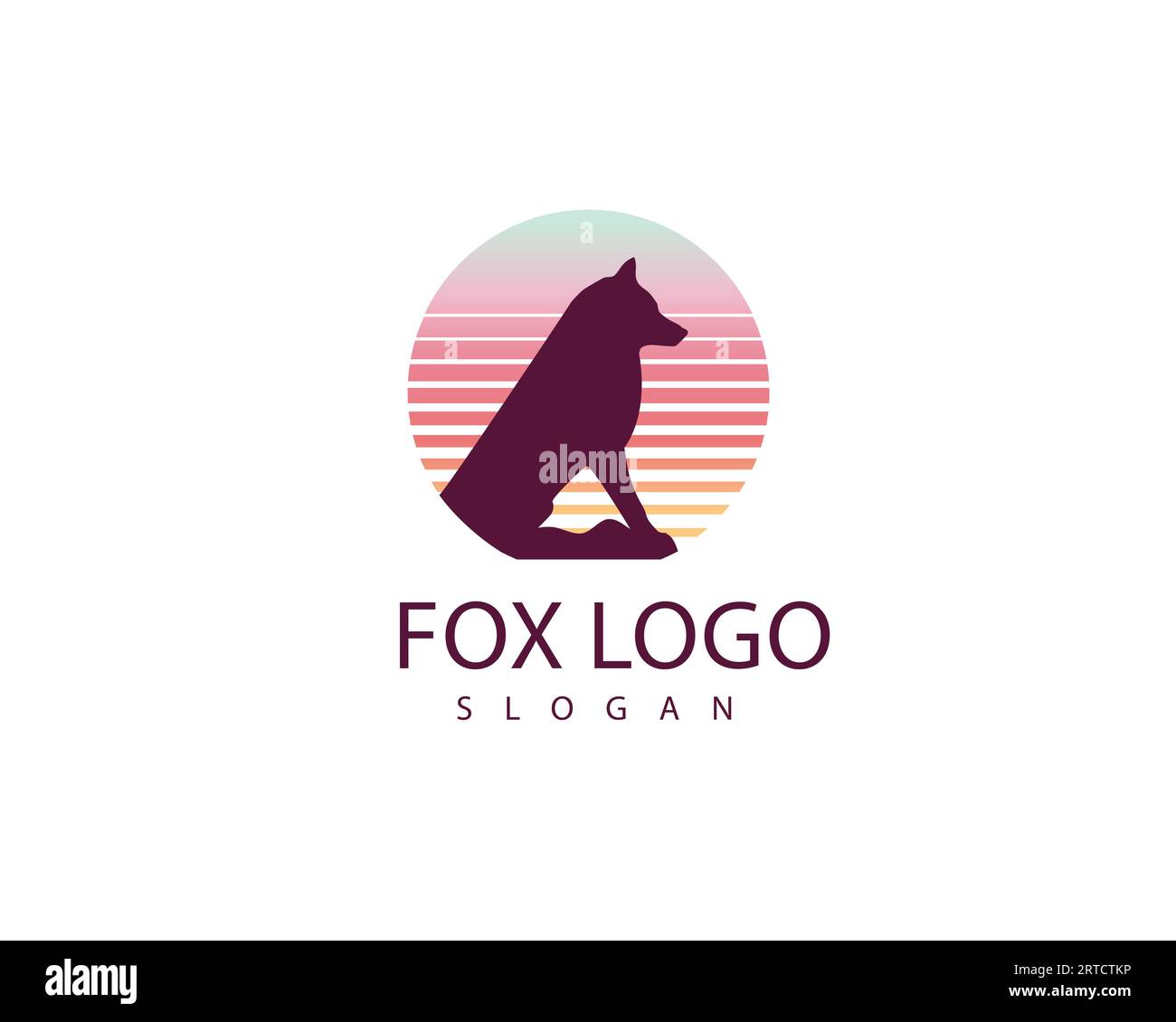 Dog logo design. Pet logo vector template. Pet logo design. Sun Set ...
