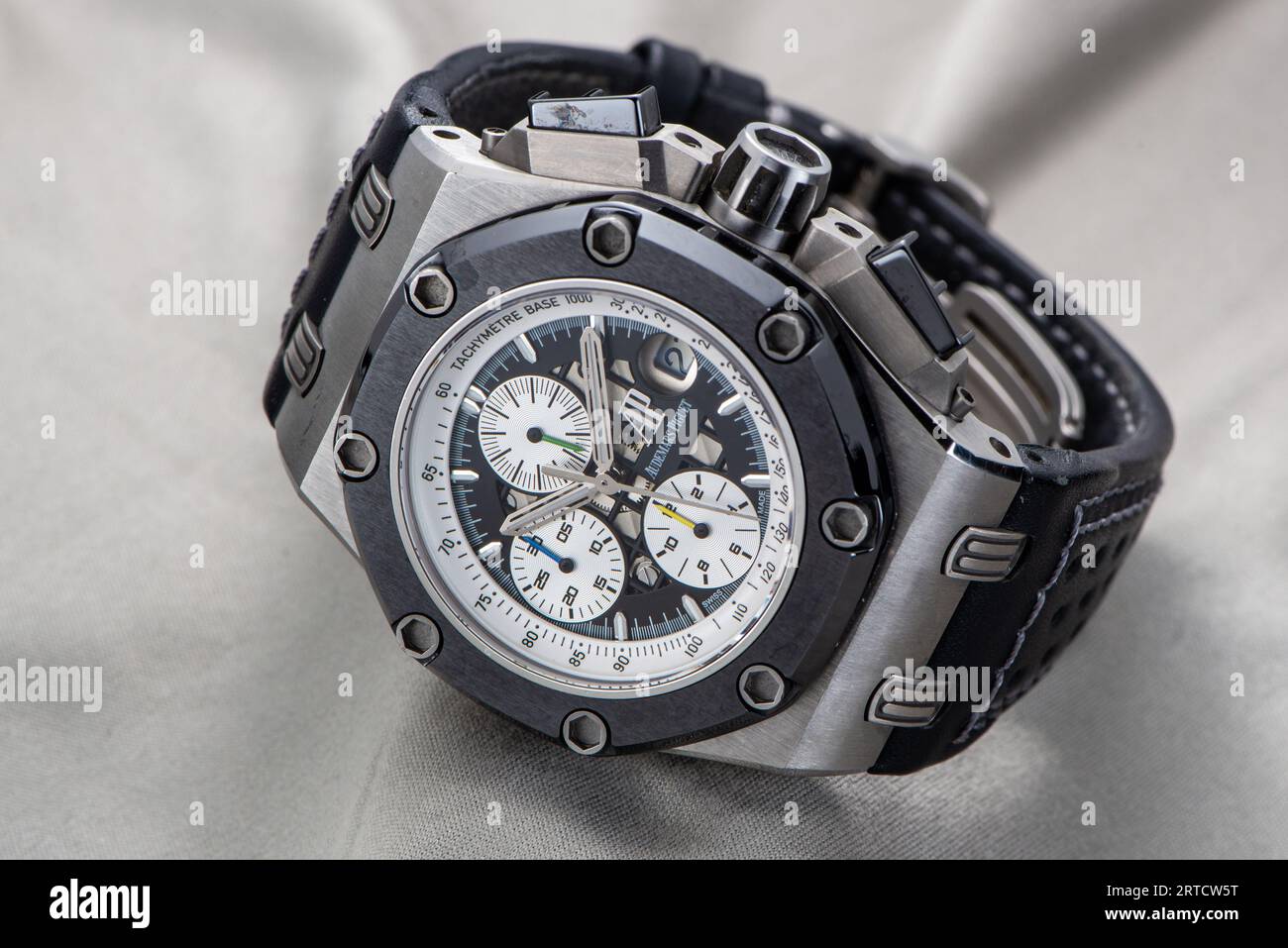 Audemars Piguet Royal Oak Offshore Rubens Barichello Stock Photo - Alamy