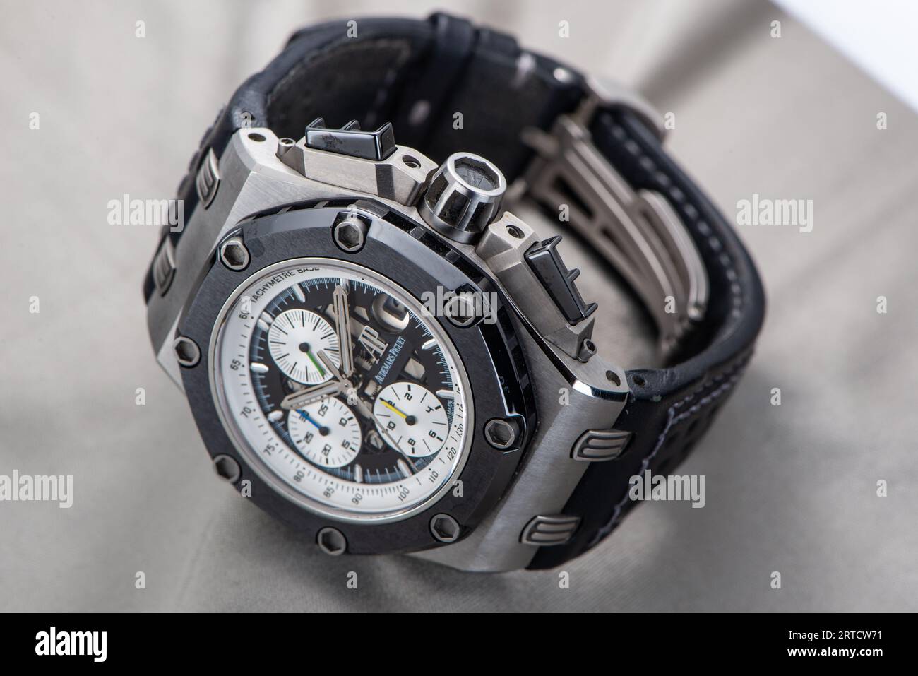 Audemars Piguet Royal Oak Offshore Rubens Barichello Stock Photo - Alamy
