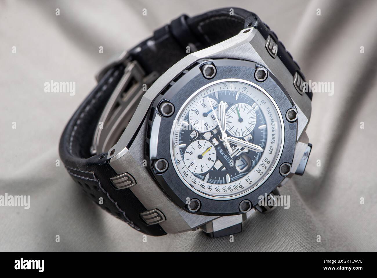 Audemars Piguet Royal Oak Offshore Rubens Barichello Stock Photo - Alamy