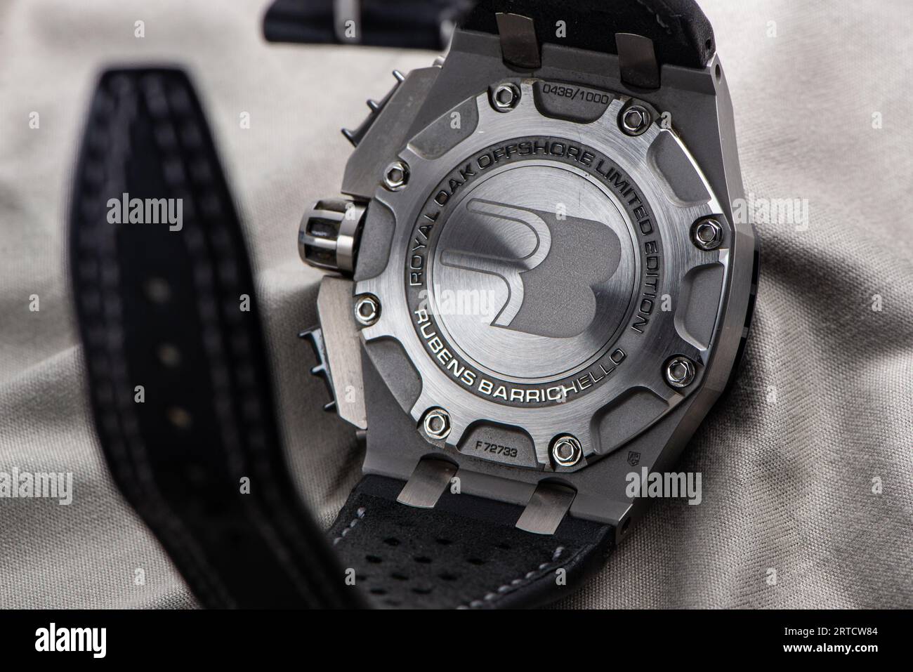 Audemars Piguet Royal Oak Offshore Rubens Barichello Stock Photo - Alamy