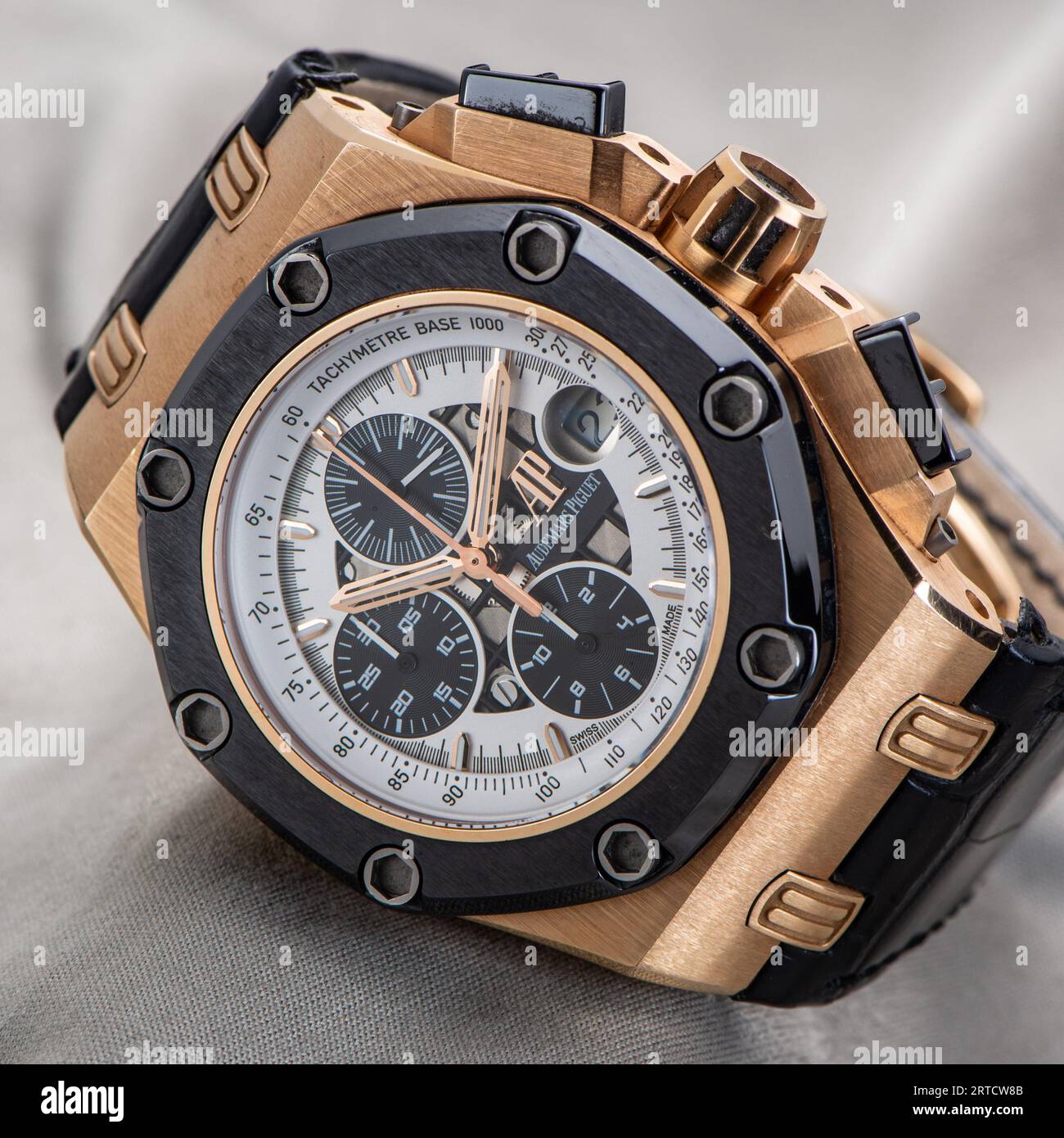 Audemars Piguet Royal Oak Offshore Rubens Barichello Stock Photo - Alamy