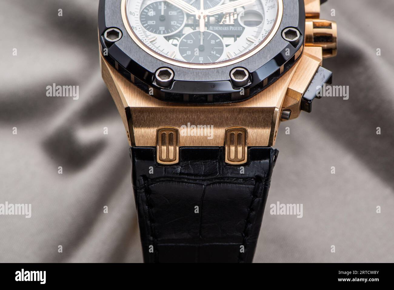 Audemars Piguet Royal Oak Offshore Rubens Barichello Stock Photo - Alamy
