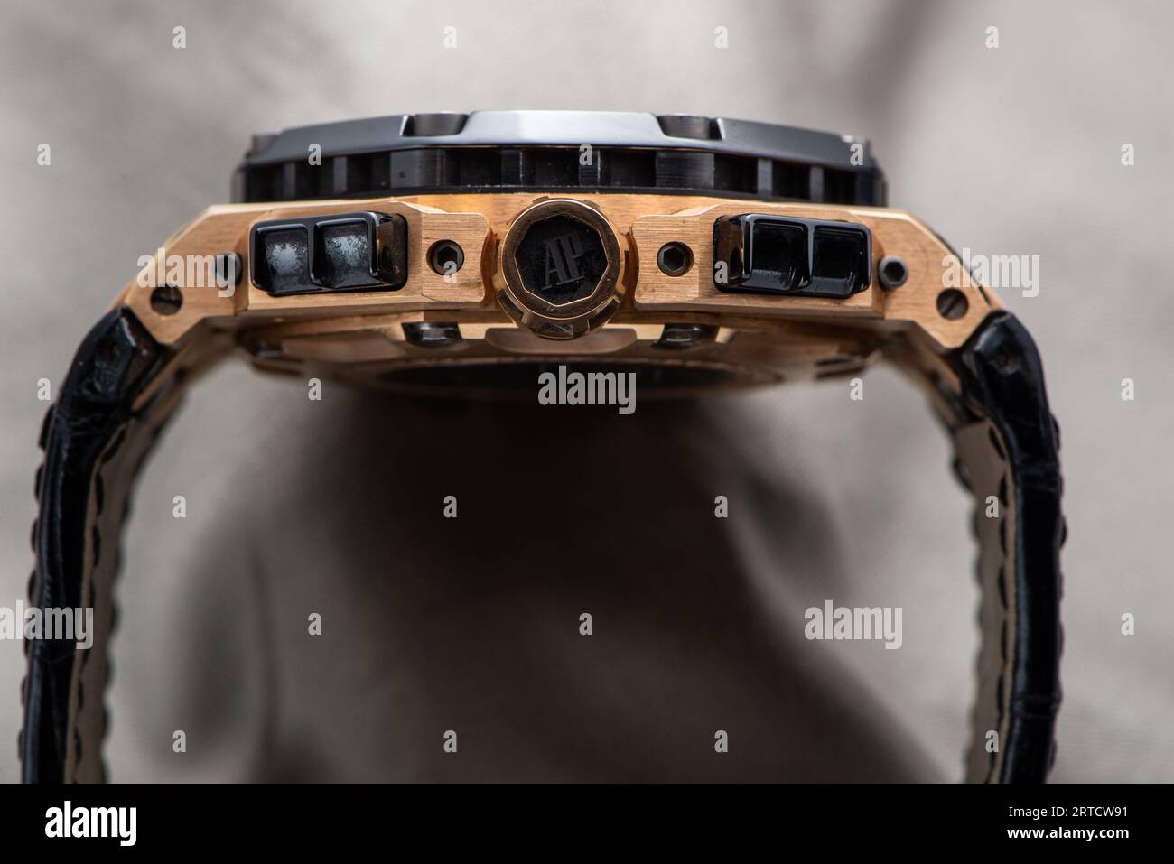 Audemars Piguet Royal Oak Offshore Rubens Barichello Stock Photo - Alamy