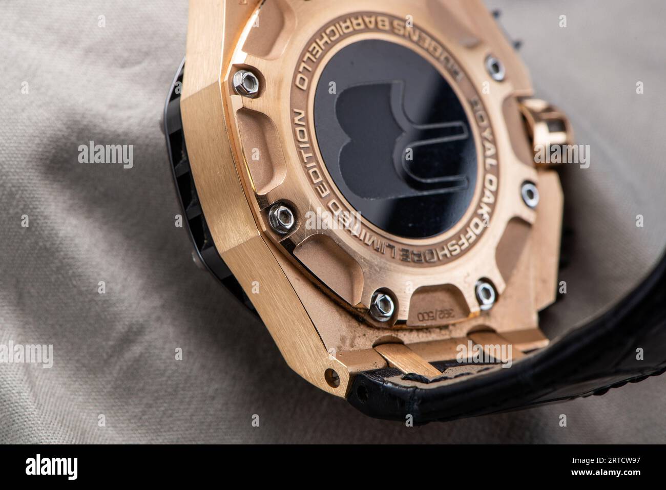 Audemars Piguet Royal Oak Offshore Rubens Barichello Stock Photo - Alamy