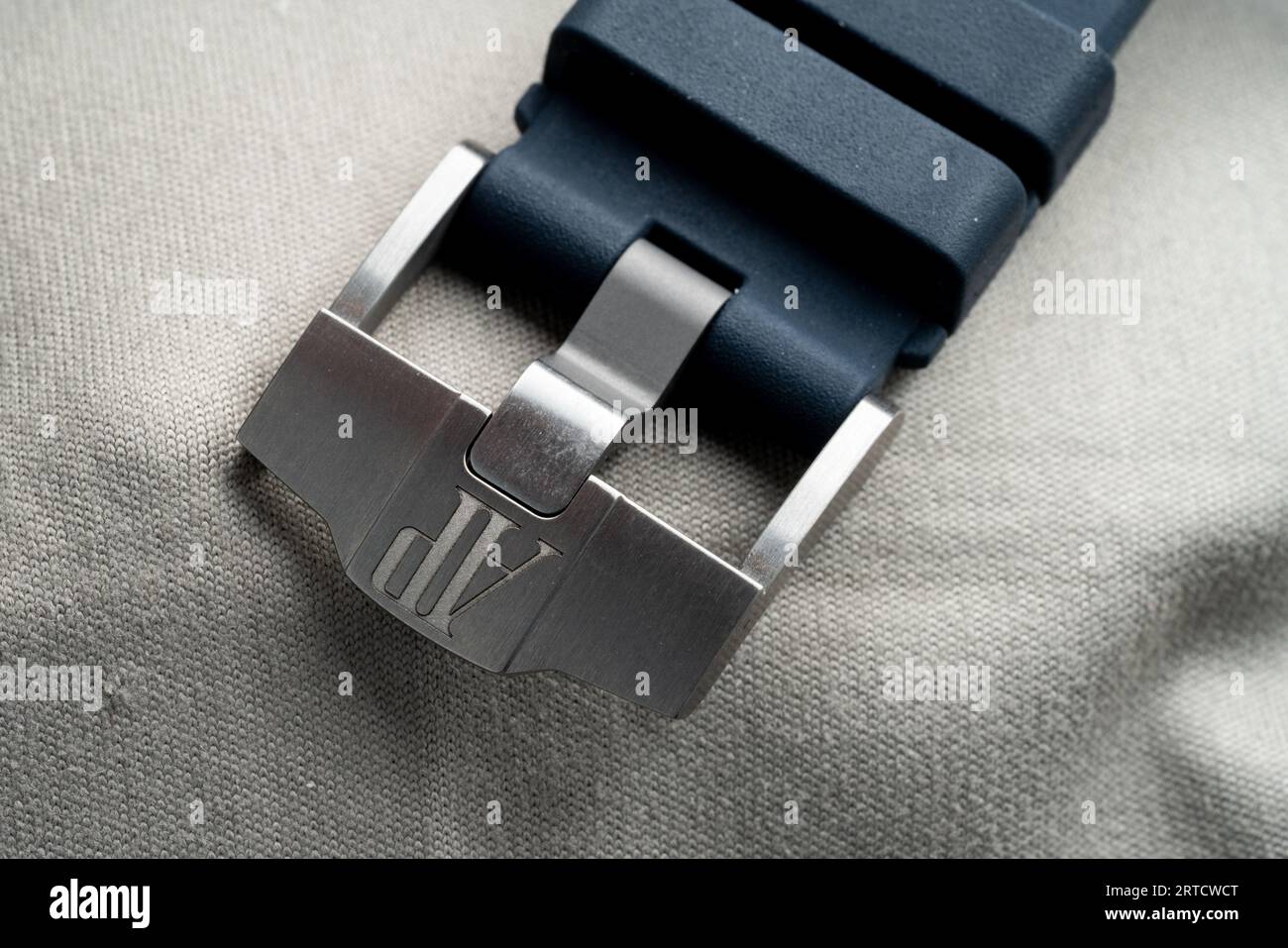 Audemars Piguet Royal Oak Offshore 26480 Titanium Stock Photo - Alamy