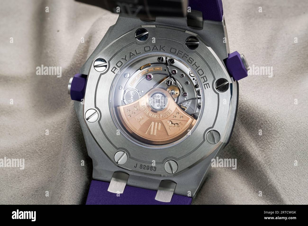 Audemars Piguet Royal Oak Offshore 15710ST Stock Photo - Alamy