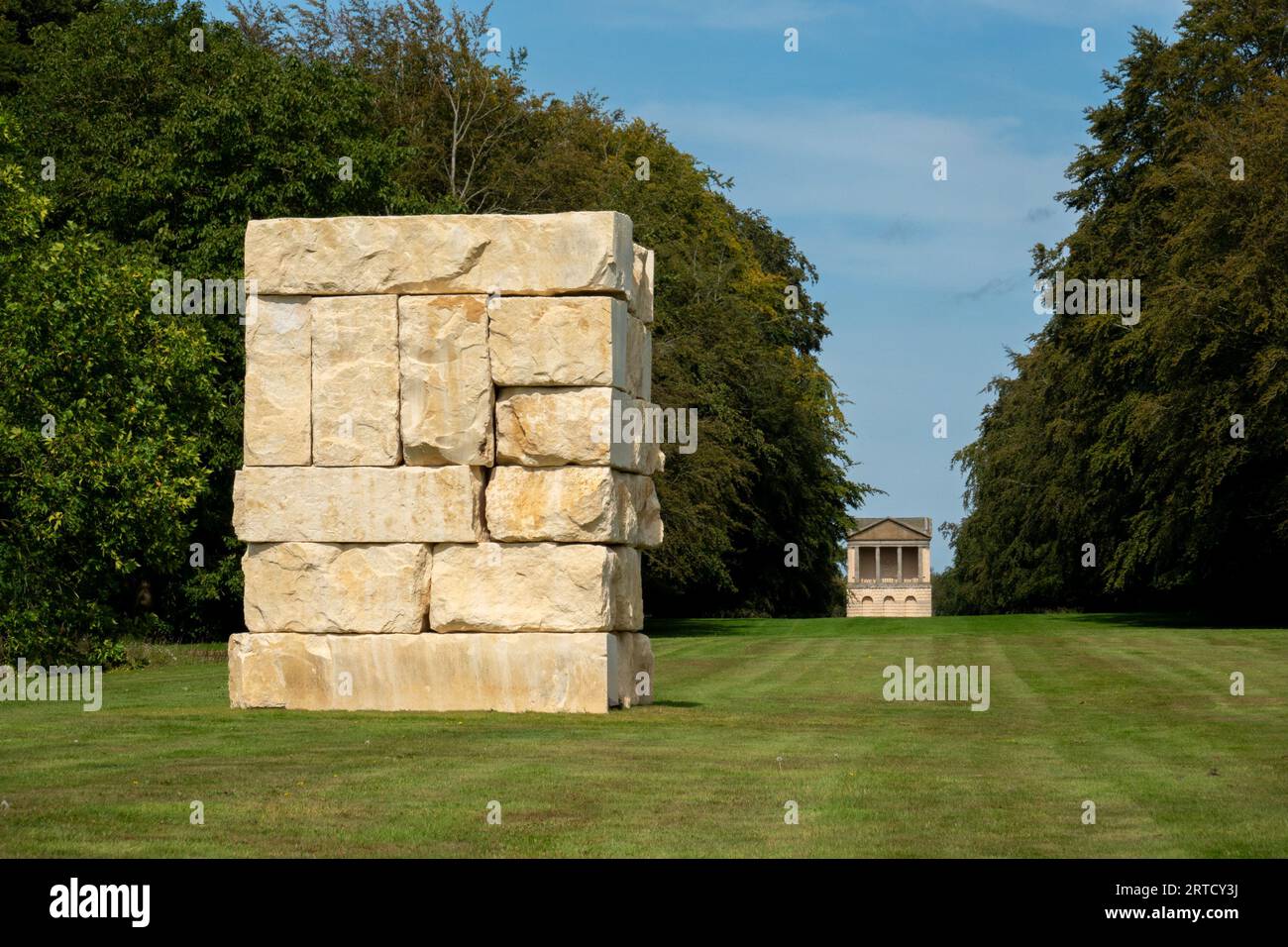 Tower light cubed,Houghton Hall, Norfolk Stock Photo - Alamy