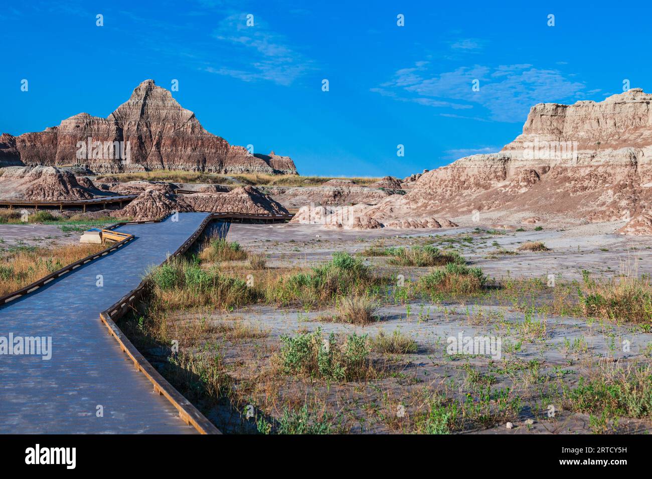Badlands National Park in South Dakota. Authorized as Badlands National ...