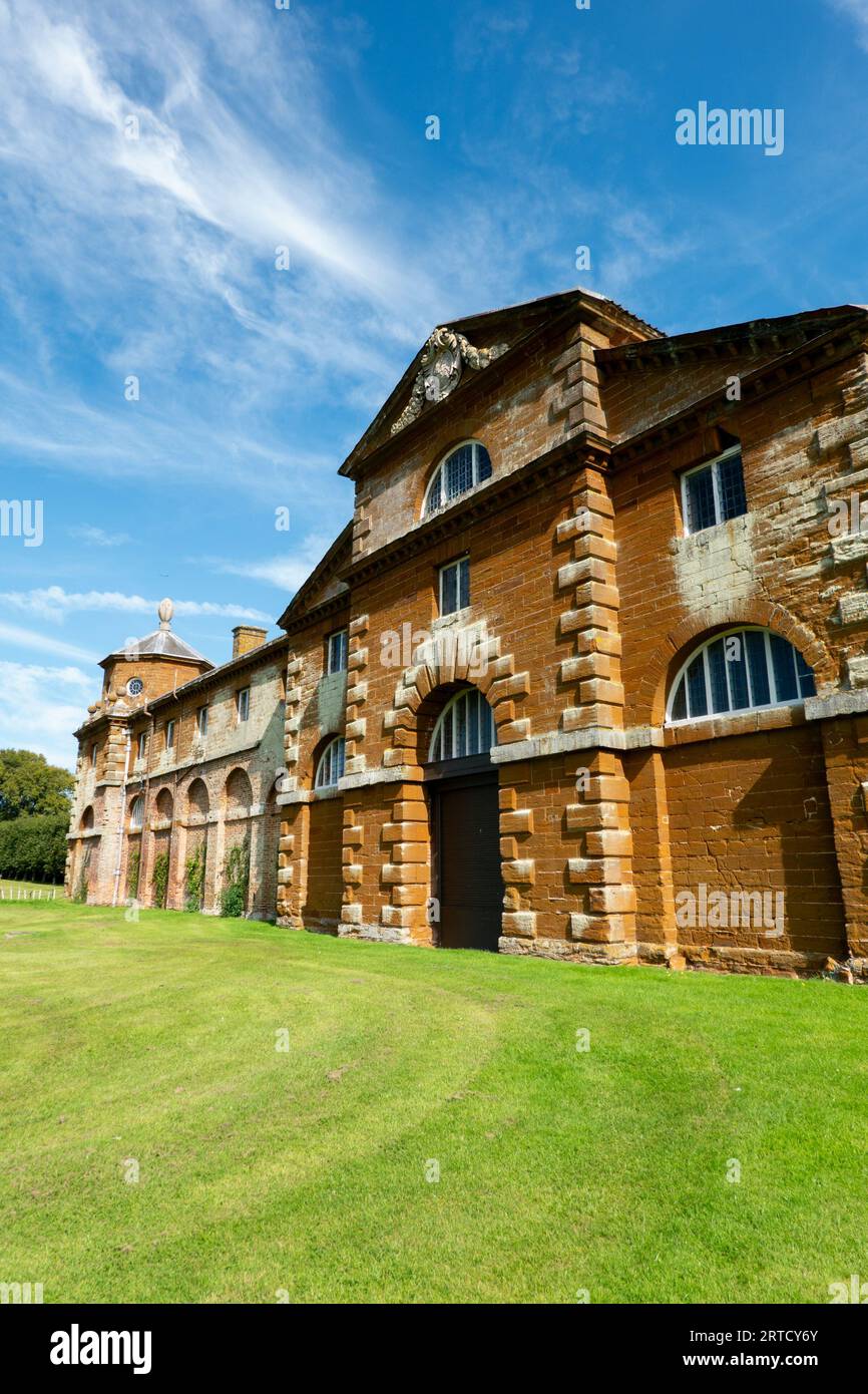 Stable block, Houghton Hall, Norfolk Stock Photo - Alamy