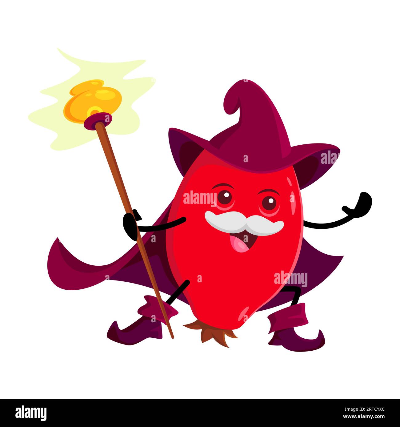 Rose sorcerer Stock Vector Images - Alamy