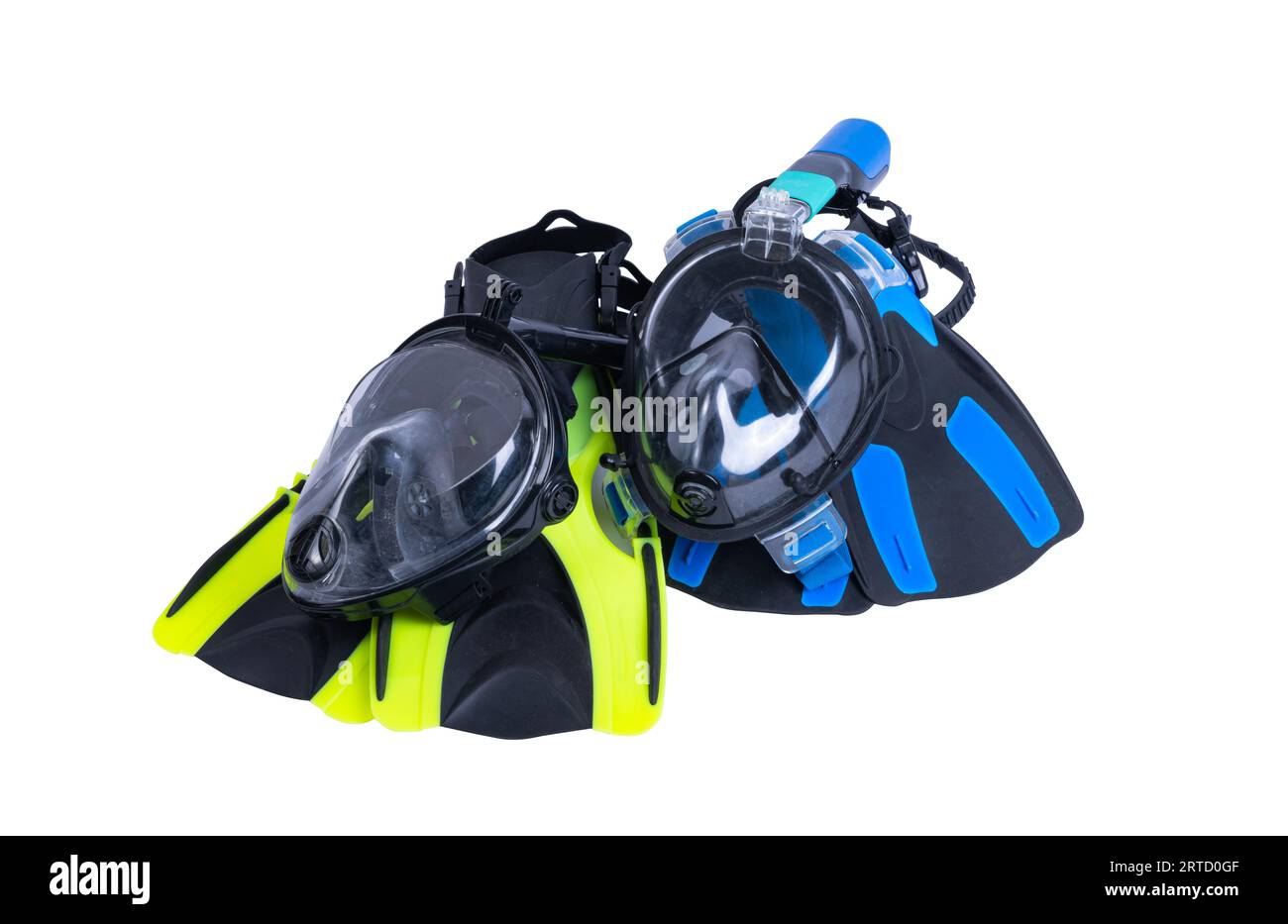 diving mask isolated on white background Stock Photo - Alamy