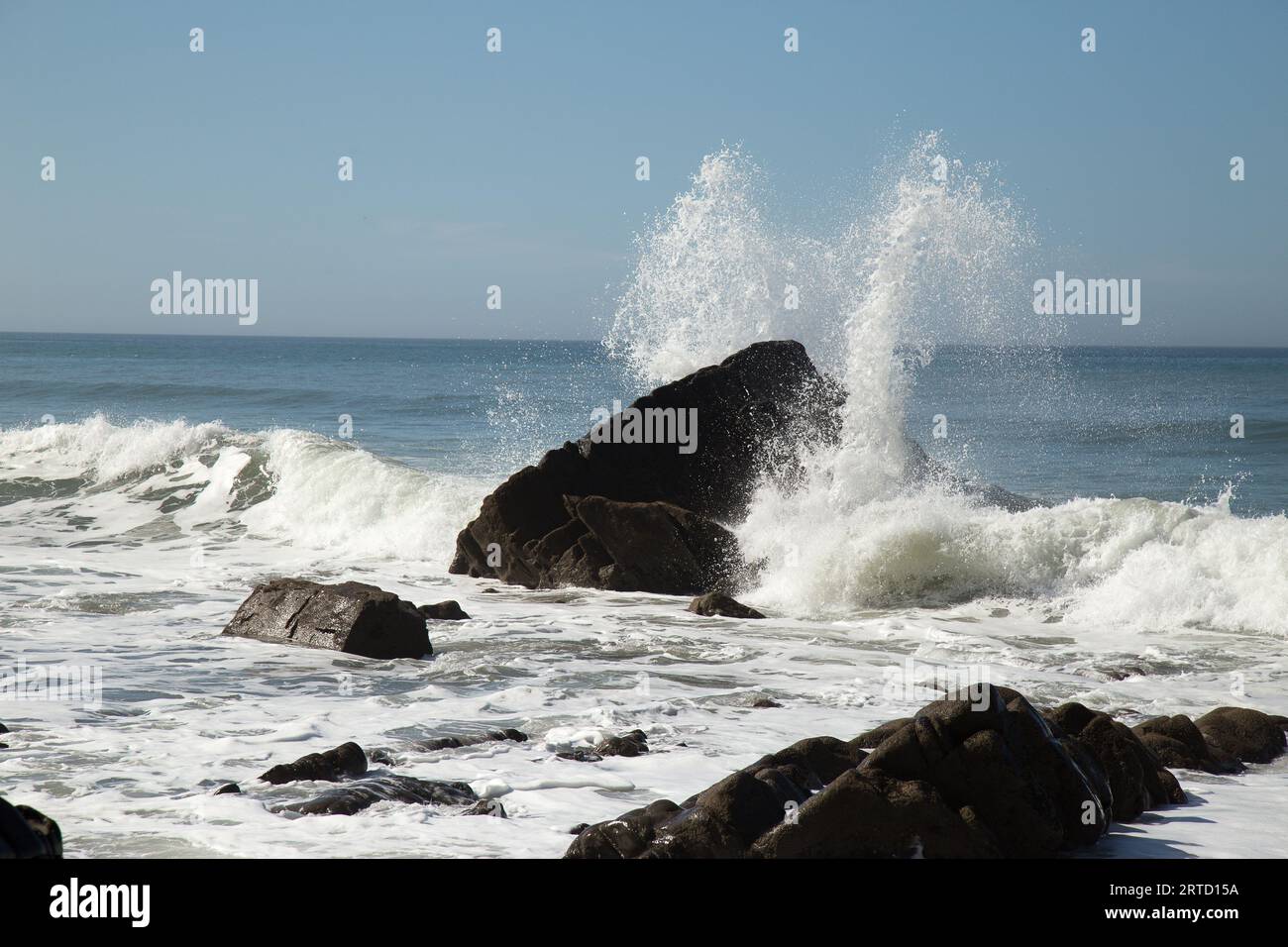 Sandymouth Bay Beach Cornwall Stock Photo - Alamy