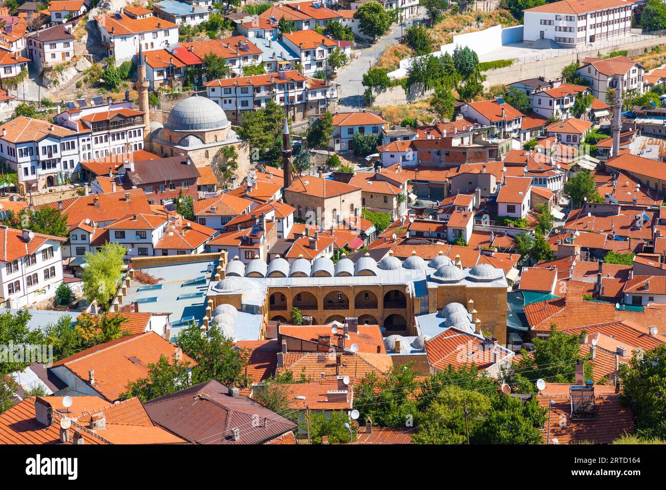 Aerial view of Beypazari district of Ankara. Travel to Beypazari Ankara ...