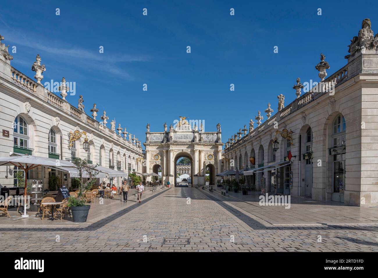 Nancy, France - 09 02 2023: Unesco World Heritage. View of the ...