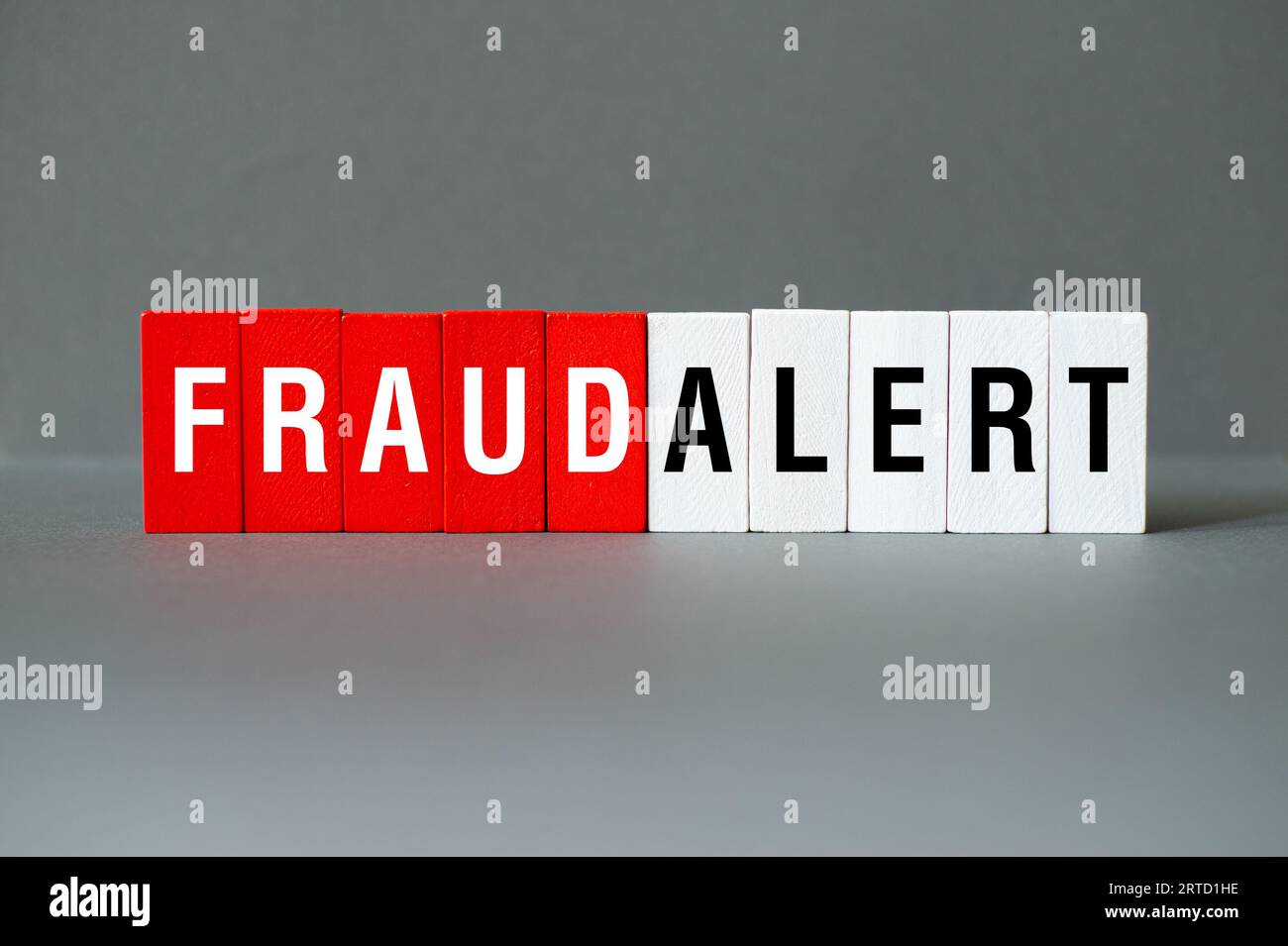 Fraud alert text alarm hi-res stock photography and images - Alamy