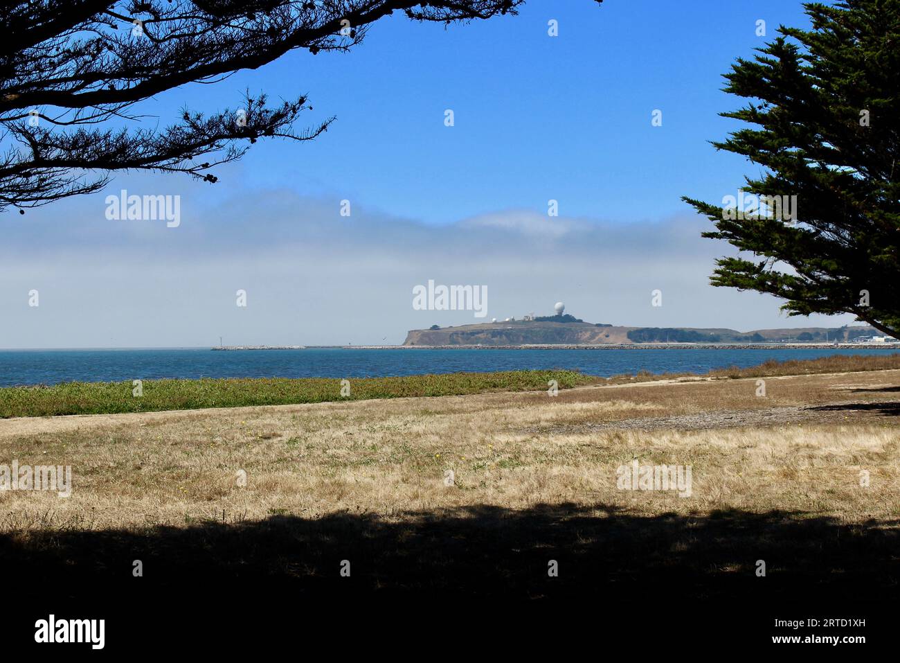 View of Pillar Point from Mirada Surf, Half Moon Bay, California Stock ...