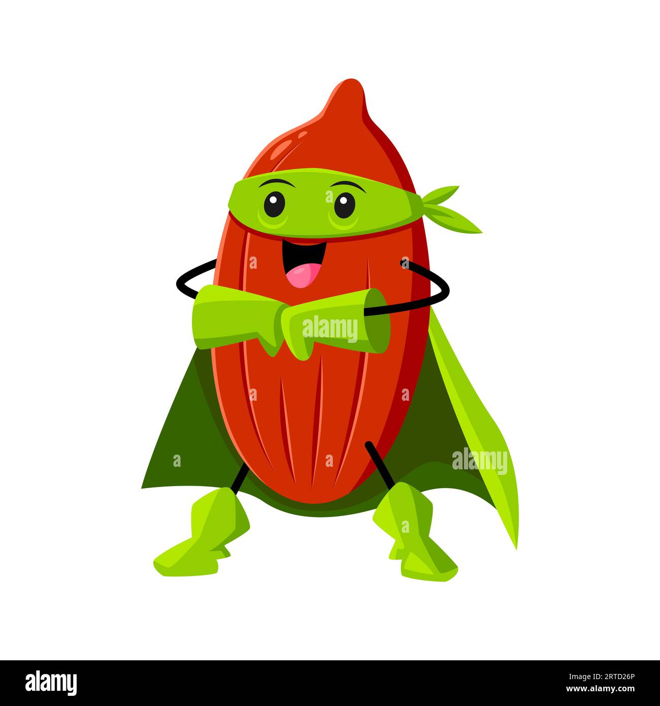 Cartoon almond nut superhero character with happy smiling face, health ...