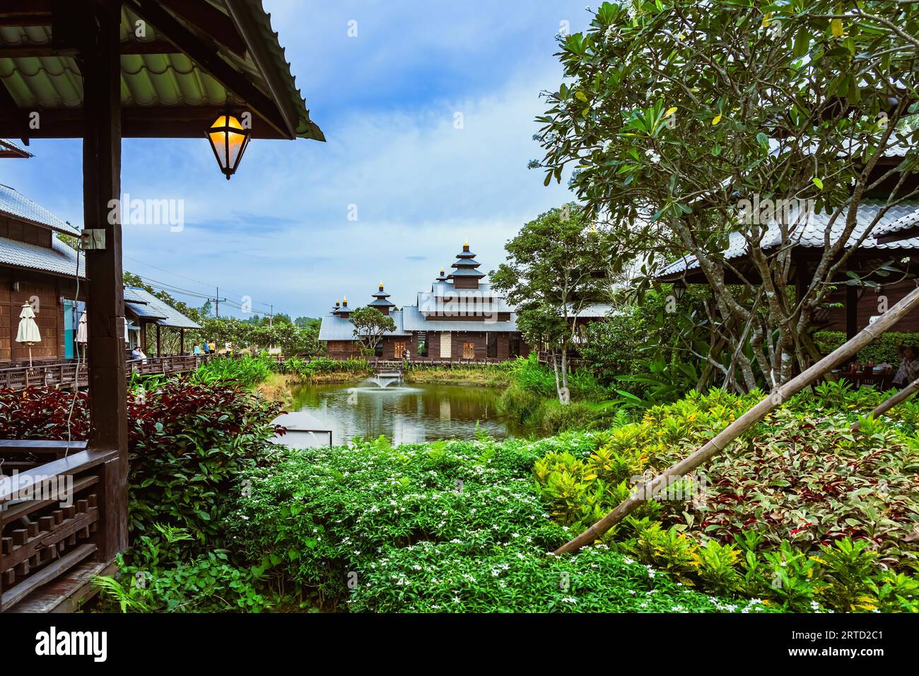 CHONBURI-THAILAND,AUGUST 12 ,2023 : Scenery of beautiful landmark ...