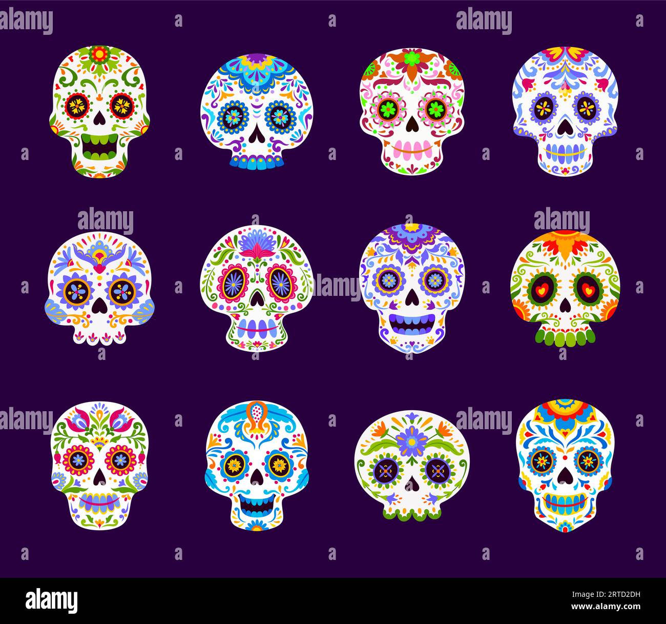 Calaveras Dia De Los Muertos