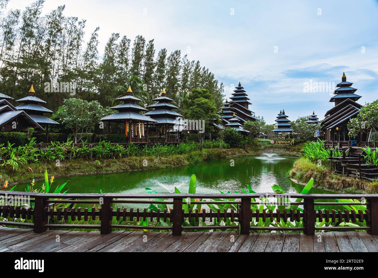 CHONBURI-THAILAND,AUGUST 12 ,2023 : Scenery of beautiful landmark ...