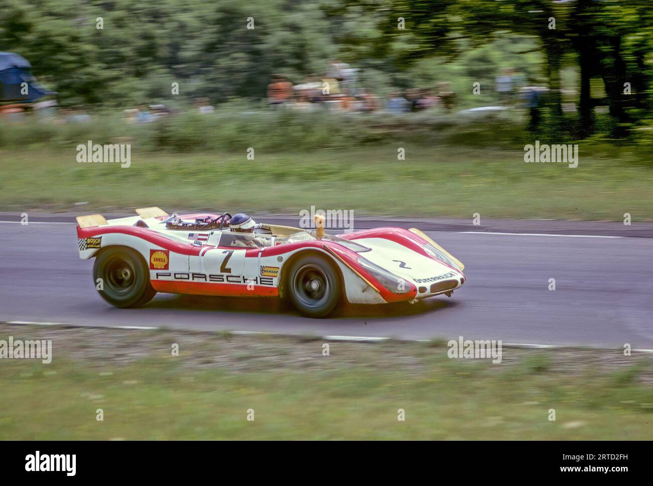Porsche 908/02 K at the 1969 Watkins Glen International Championship ...