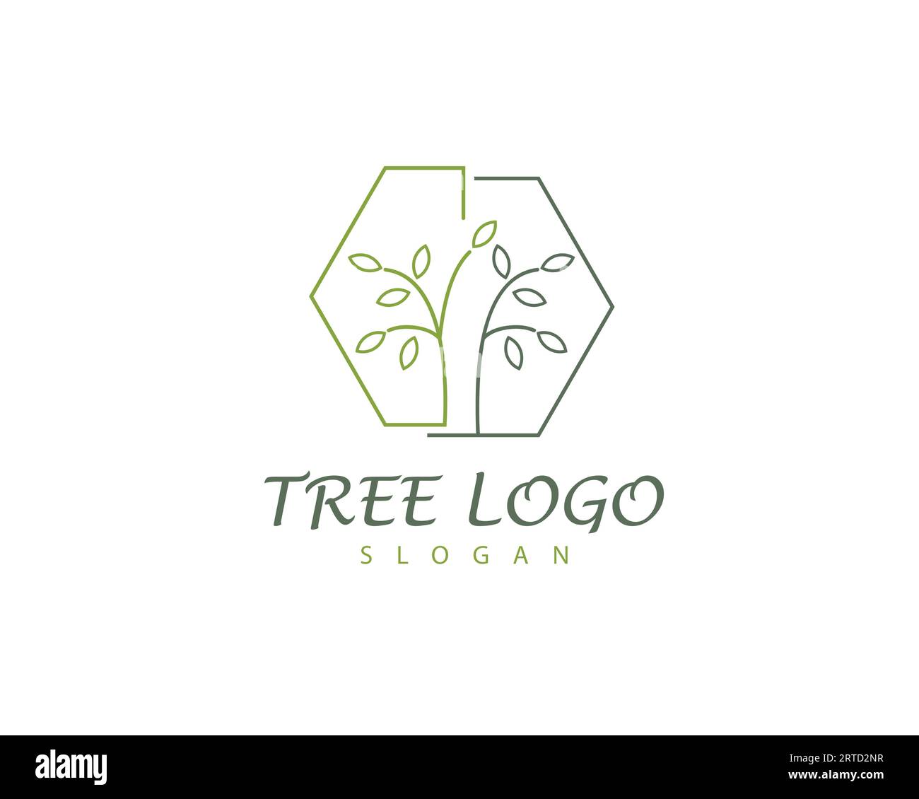 Tree logo template vector icon illustration design. Nature logo ...