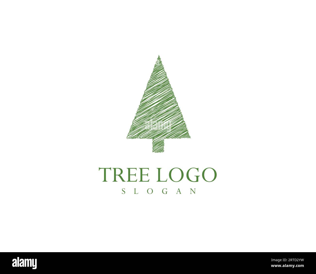 tree logo vector icon illustration design template - vector. Green Line ...