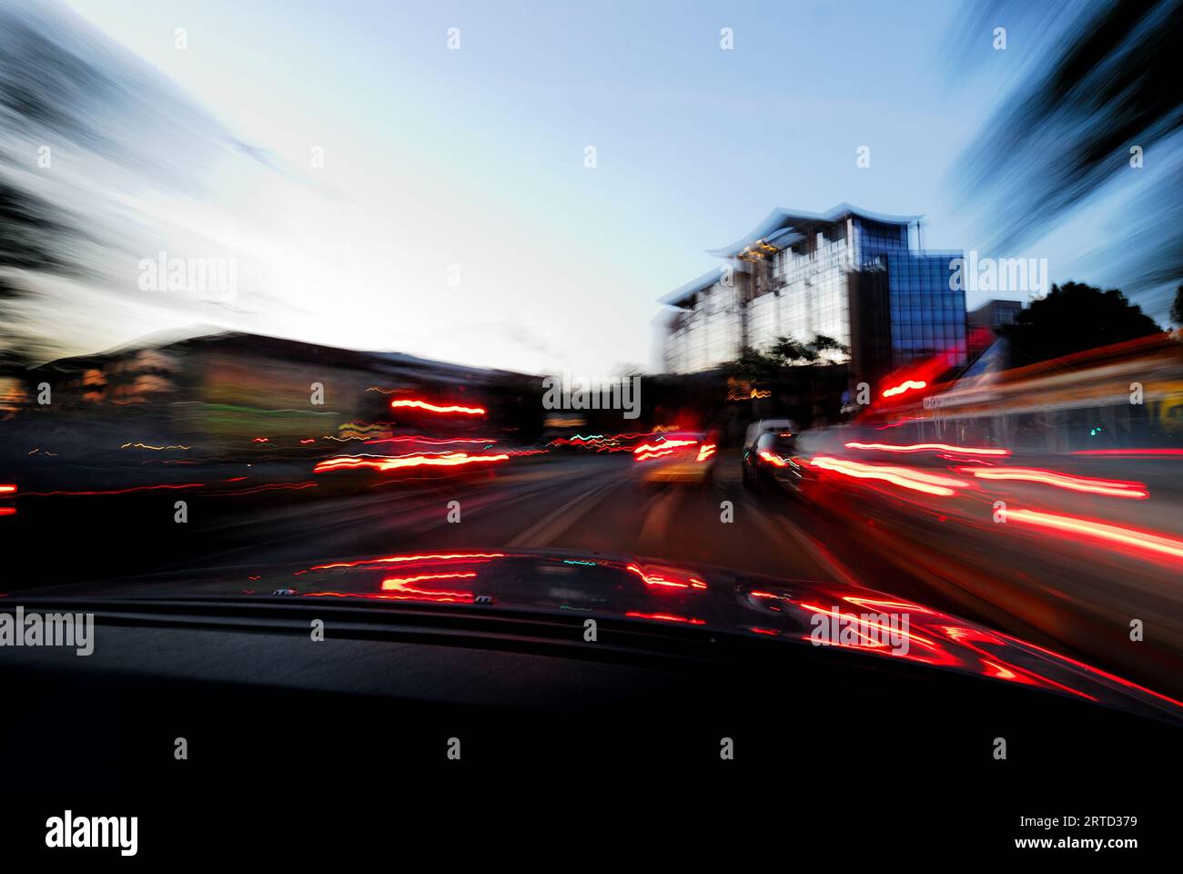 Driving night in the car,abstract, asphalt, auto, automobile, blur ...