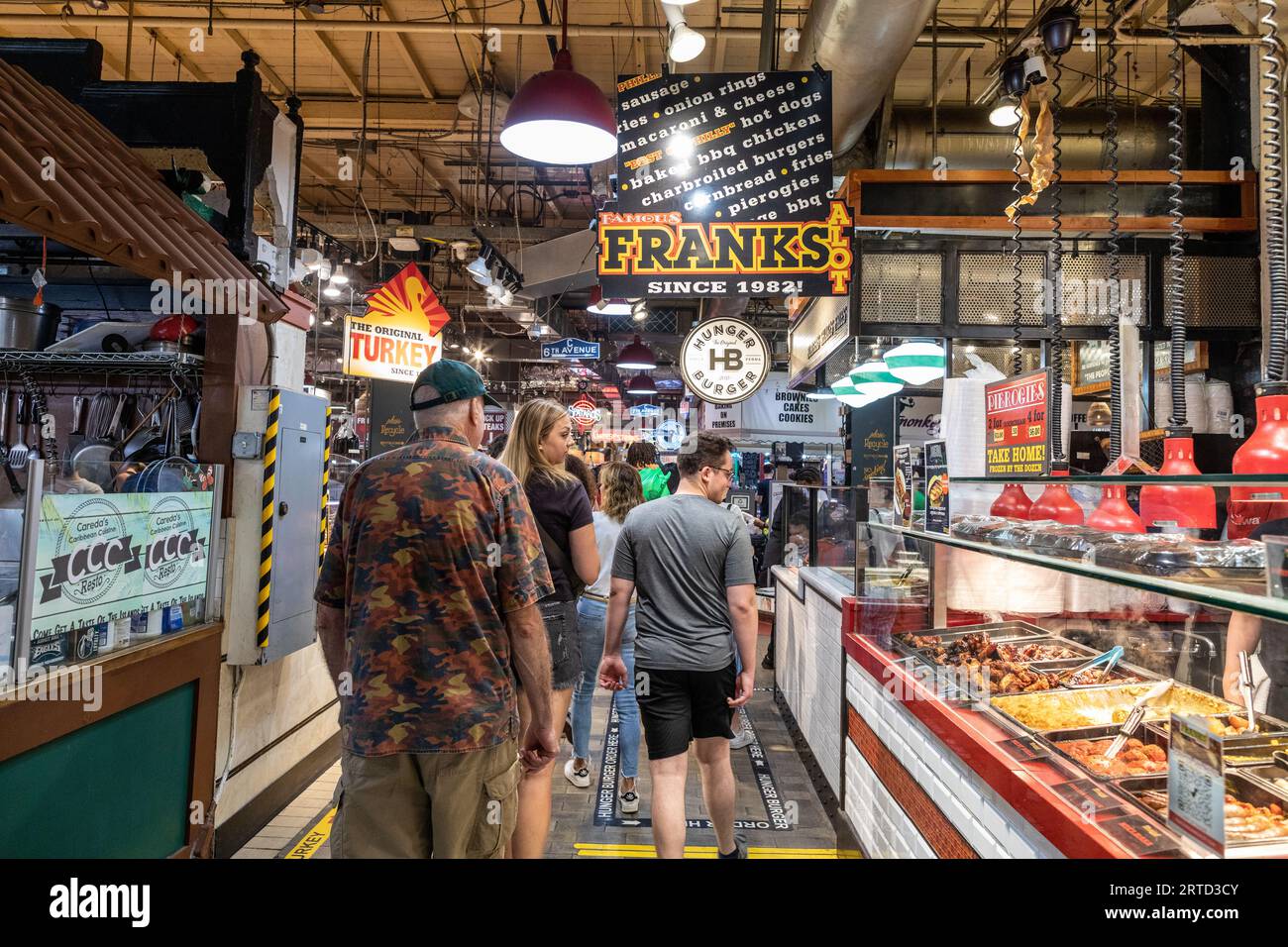 Reading Terminal Market Philadelphia New Jersey USA Stock Photo - Alamy