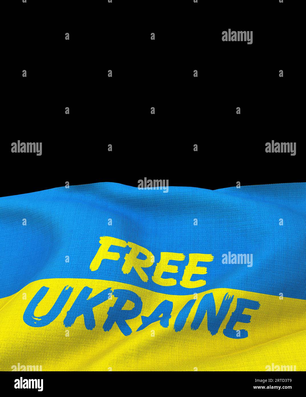State flag of Ukraine - Yellow and blue national flag. a visual design ...