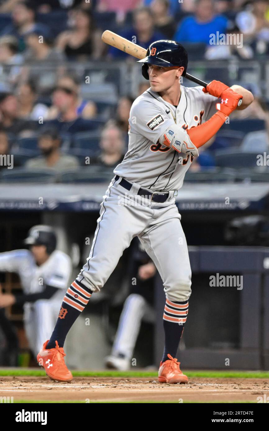 BRONX, NY - SEPTEMBER 05: Detroit Tigers right fielder Kerry Carpenter ...