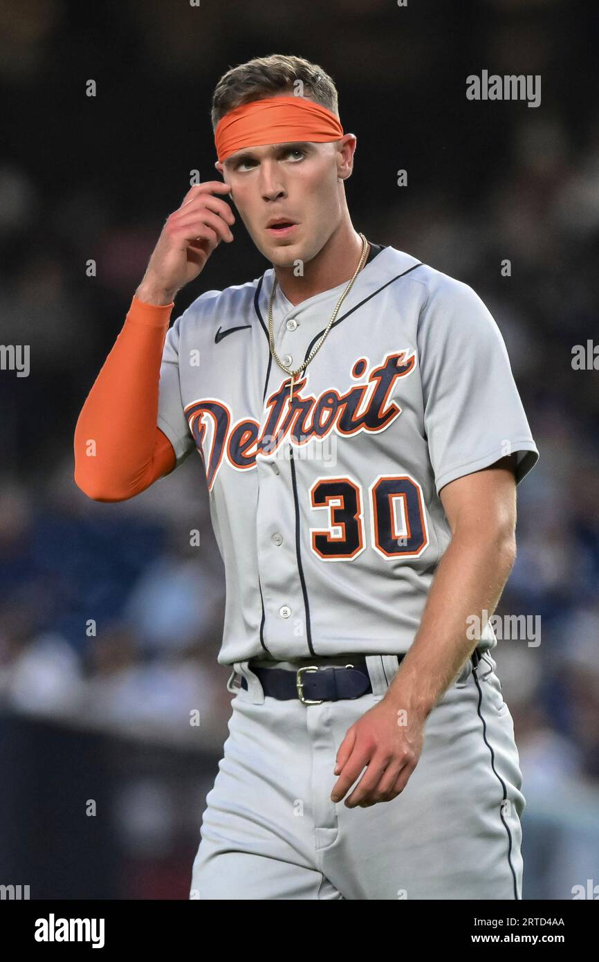 BRONX, NY - SEPTEMBER 05: Detroit Tigers right fielder Kerry Carpenter ...